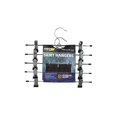 Chrome Clip Pants Hangers 5 Pack Soko And Co