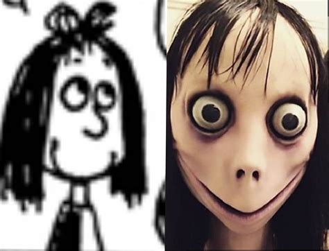 Japanese Momo Horror Statue The Bogus Momo Challenge” Internet