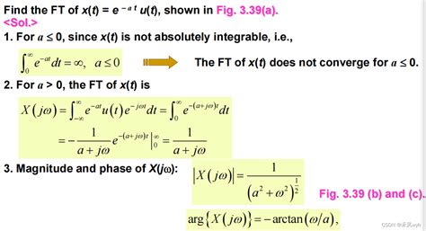 信号与系统3——傅里叶描述eigenfunction和eigenvalue Csdn博客