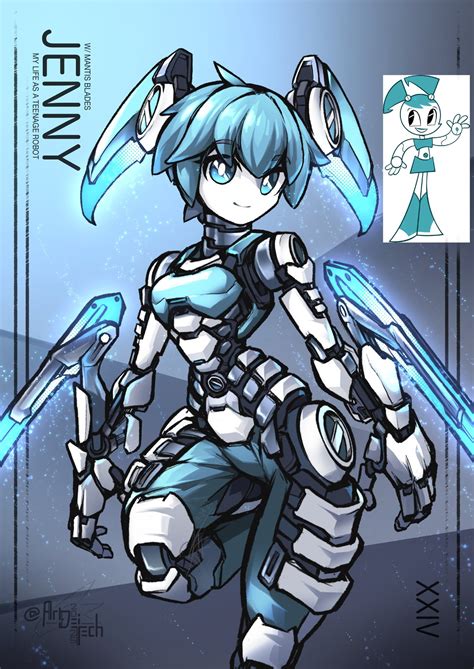 Jenny Wakeman My Life As A Teenage Robot Nickelodeon Cartoons