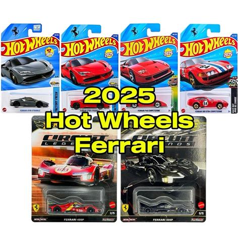 Hot Wheels Ferrari 2025 From Mainline To Premium Sd90 Stradale F40