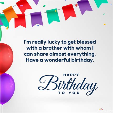 Happy Birthday Status And Quotes For Brother Brother Birthday Wishes
