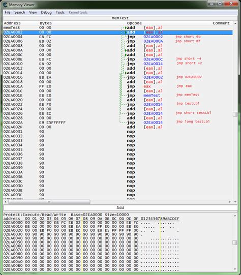 assembler commands jmp cheat engine