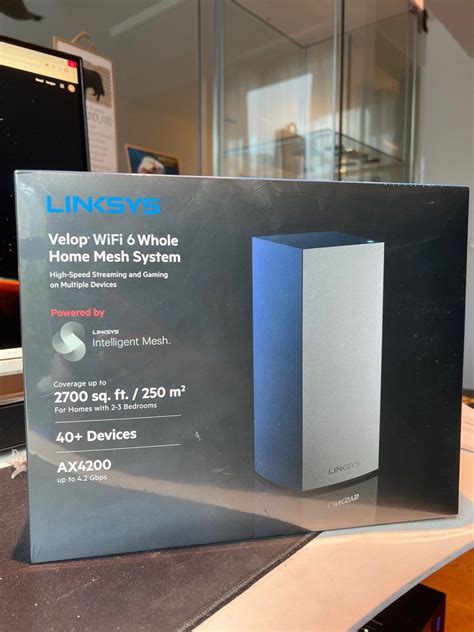 LINKSYS VELOP WIFI 6 WHOLE HOME MESH SYSTEM Computers Tech Parts Accessories Other