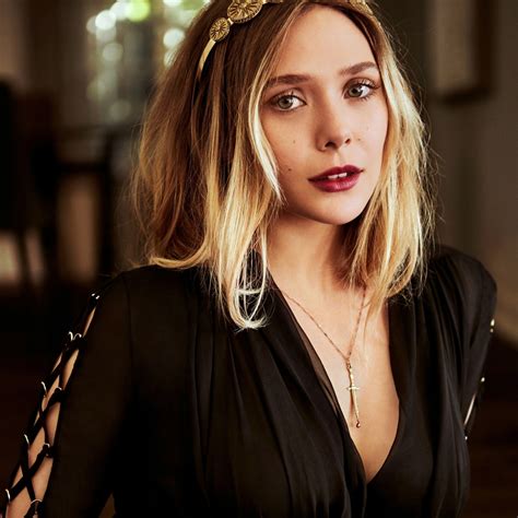 Elizabeth Olsen Wallpaper 4k American Actress Portrait