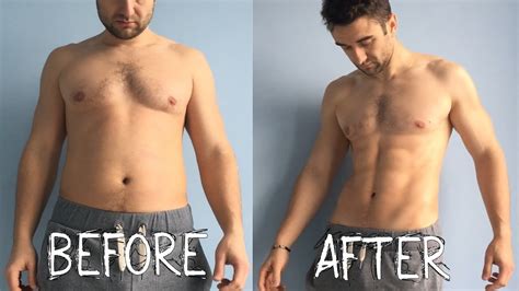 Six Pack Abs Before And After