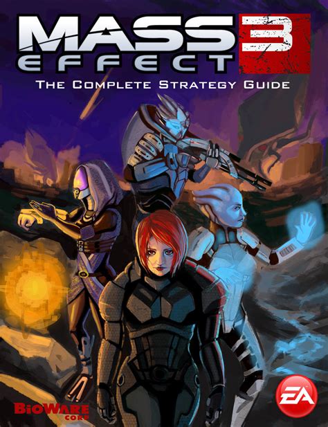 Mass Effect 3 Game Guide Cover By Mikaf On Deviantart