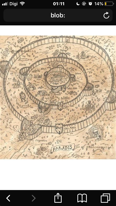 Attack On Titan Map Of Paradise