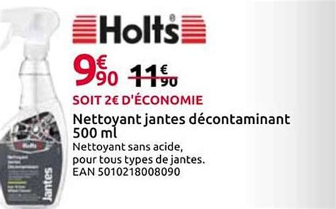 Promo Nettoyant Jantes Décontaminant 500 Ml Chez Mr Bricolage