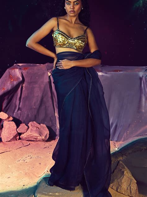 Buy Baise Gaba Stellar Set Saree Sarees For Women 32171471 Myntra