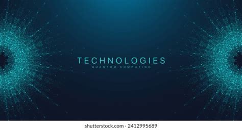 Quantum Computing Idea Design Element Concept Stock Vector Royalty Free Shutterstock