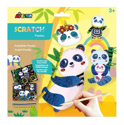 Aviner Scratch Pandas Grasshopper