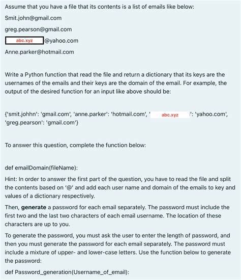 Solved Assume That You Have A File That Its Contents Is A Chegg