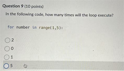Solved Question 9 10 ﻿pointsin The Following Code How