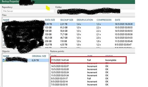 Veeam Agent Full Backup Failed Data Storage Backup Recovery Spiceworks Community