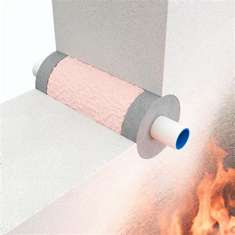 Fireproofing Aluminium Composite Pipe Penetrations Penosil Portugal