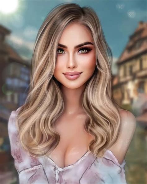 Lovely Girl Image Girls Image Cartoon Faces Beautiful Drawings