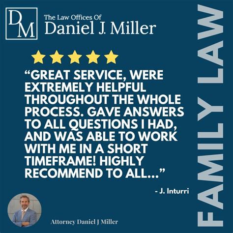 The Law Offices Of Daniel J Miller On Linkedin Testimonytuesday