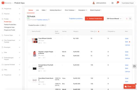 Melihat Dan Mengelola Daftar Produk Pusat Edukasi Penjual Shopee Indonesia