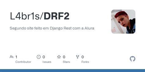 GitHub L4br1s DRF2 Segundo Site Feito Em Django Rest Com A Alura