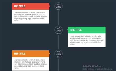 Bootstrap Timelines Examples With Code
