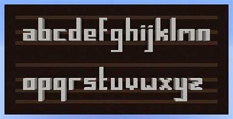 12 Minecraft Block Font Images Minecraft Letters Font Minecraft Block Letters And Minecraft