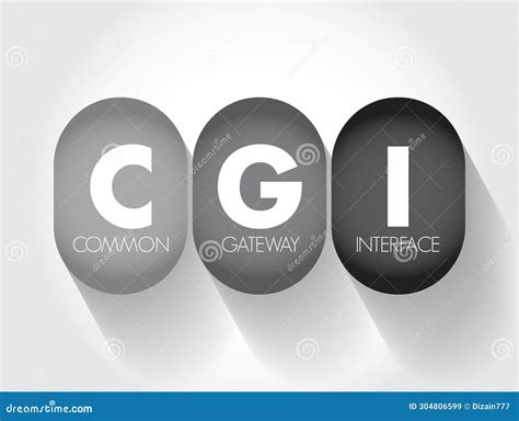 Cgi Common Gateway Interface Provides The Middleware Between