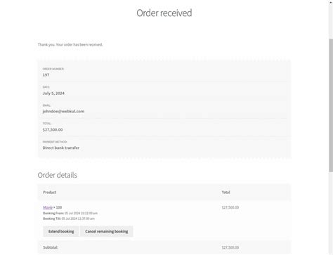 Woocommerce Booking Reservation Plugin Appointment Renting Plugin