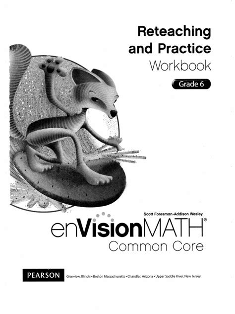 Envision Math Common Core Workbook Pdf Numbers Exponentiation Worksheets Library
