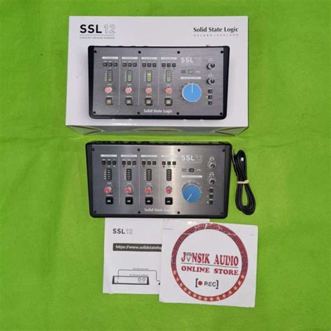 Promo Solid State Logic Ssl12 Usb Audio Interface Ssl 12 Diskon 23 Di