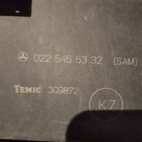 Модул мерцедес В210 Е класа 022 545 53 32 Ел авточасти Резервни части консумативи а
