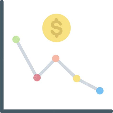 Downfall Icon Vector Image Outline Infographic Illustration Vector