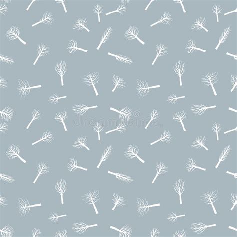 Seamless Trees Background Stock Vector Illustration Of Drawing