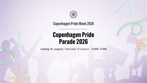 Copenhagen Pride Parade 2026 Copenhagen Pride