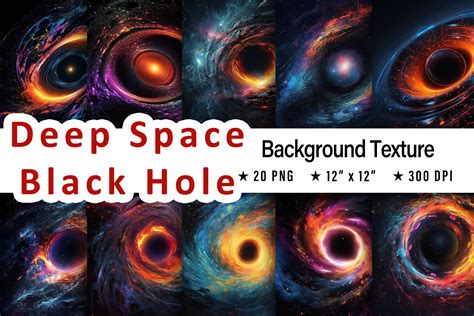 Deep Black Space Background