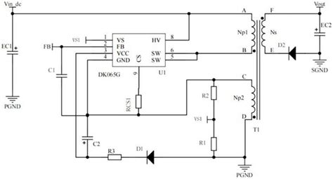 一种具有浮地结构的准谐振反激电源电路和电力转换设备的制作方法