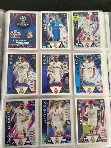 11 Cards Real Madrid All Special Cards 2018 19 Season Hobbies And Toys