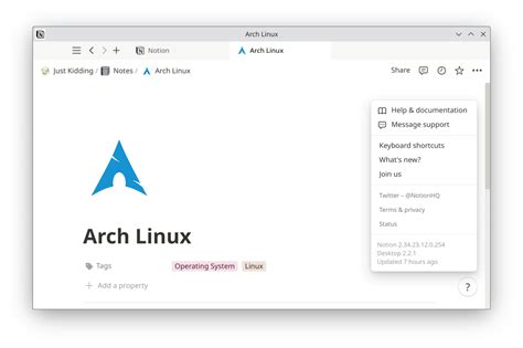 Notion Desktop App On Linux Unofficial Rnotion