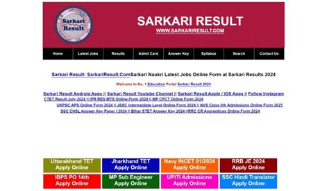 Poorvi Vishnoi On Linkedin Sarkari Result Web Page With Html And Css