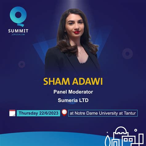 Sumeria Ltd On Linkedin Qsummit2023 Panelmoderator