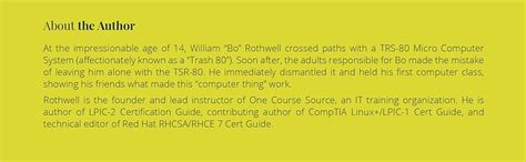 Linux For Developers Jumpstart Your Linux Programming Skills William Rothwell Books