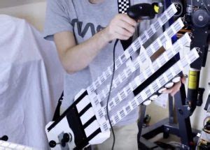 Arduino Made Barcode Scanner MIDI Guitar With Arcade Parts