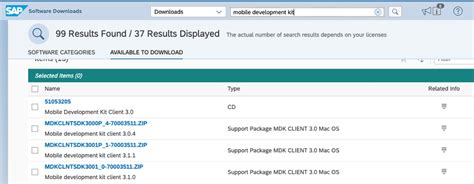 Whats New In Mobile Development Kit Client SP SAP Community