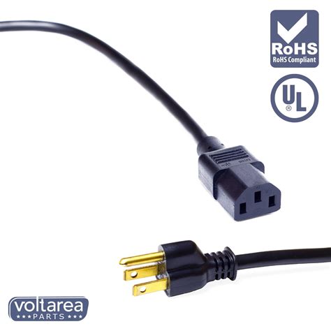 Power Cord Cable 66ft 2m For Ion Dell 1135n 1600n Multifunction