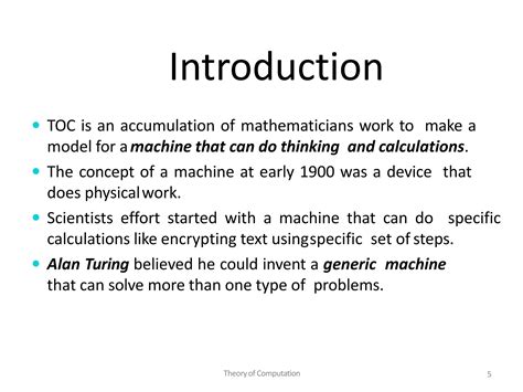 Unit 1 Mathematical Notations Theory Of Computation Ppt Pptx