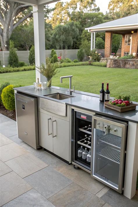 17 Inspiring Stainless Steel Outdoor Kitchen Ideas