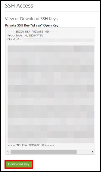 How To Configure Ssh Key On Cpanel
