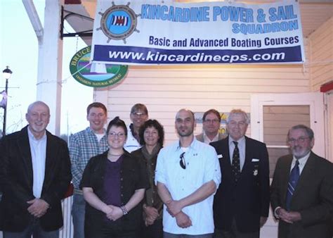 The Kincardine Record Kincardine Power And Sail Squadron Marks 40th Anniversary