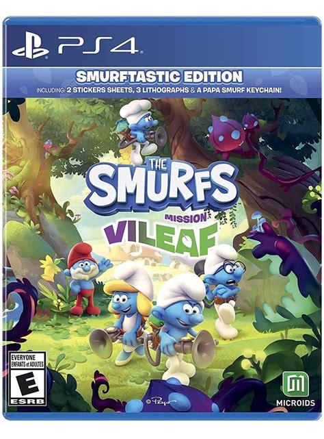 Joc The Smurfs Mission Vileaf Smurftastic Edition pentru PS4