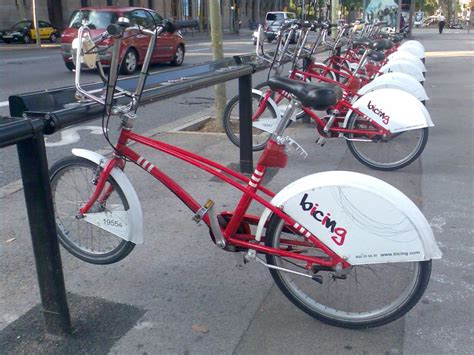 Barcelona Bicing ~ Beautiful Places Of Barcelona And Catalonia
